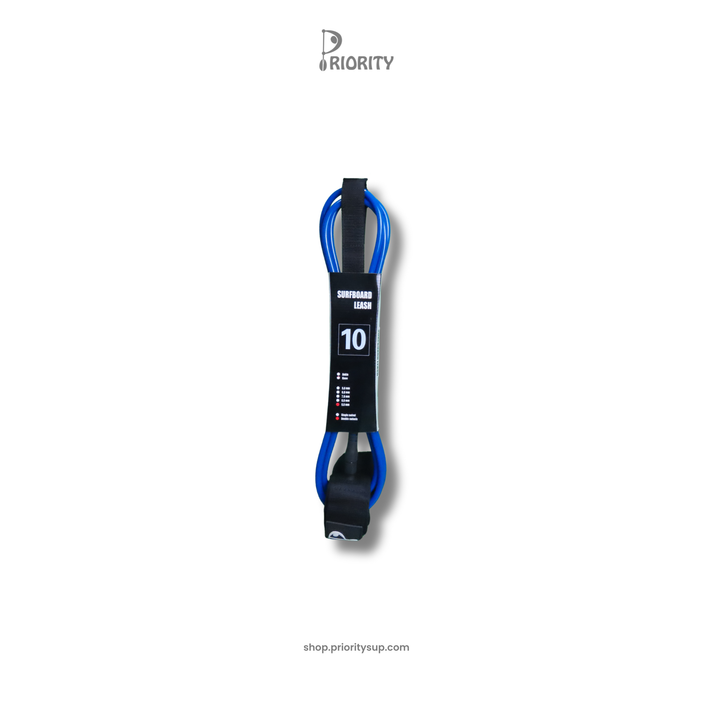 Priority Calf Cuff Straight Leash 10FT x 9.0mm – Premium SUP Straight ...